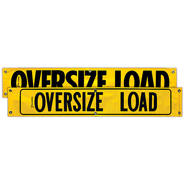 Two-Sided Vinyl Signs for Oversize Loads - EZ Truck Store