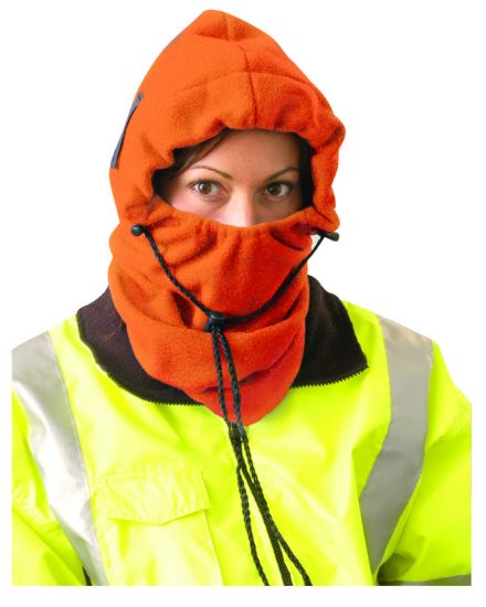 Occunomix Heavyweight HiVis Orange Balaclava: Stay Warm and Visible ...