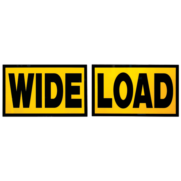 Aluminum 2 Piece Wide Load Sign – EZ Truck Store