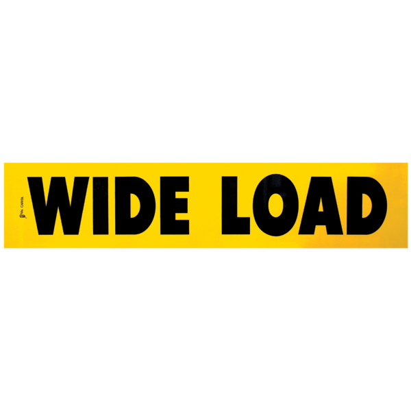Aluminum Wide Load Sign 18 Inch x 84 Inch - EZ Truck Store
