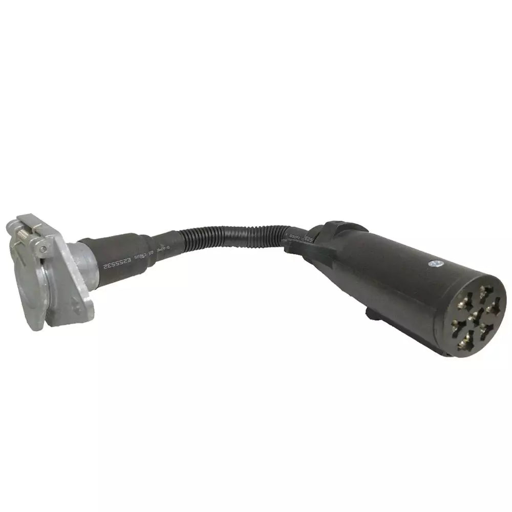 7 Way Pin to 4 Flat Adapter, ABS - EZ Truck Store