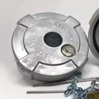 Fuel Caps for 4 Inch Threaded Fuel Tanks - Locking, NPSL, Full Functio ...