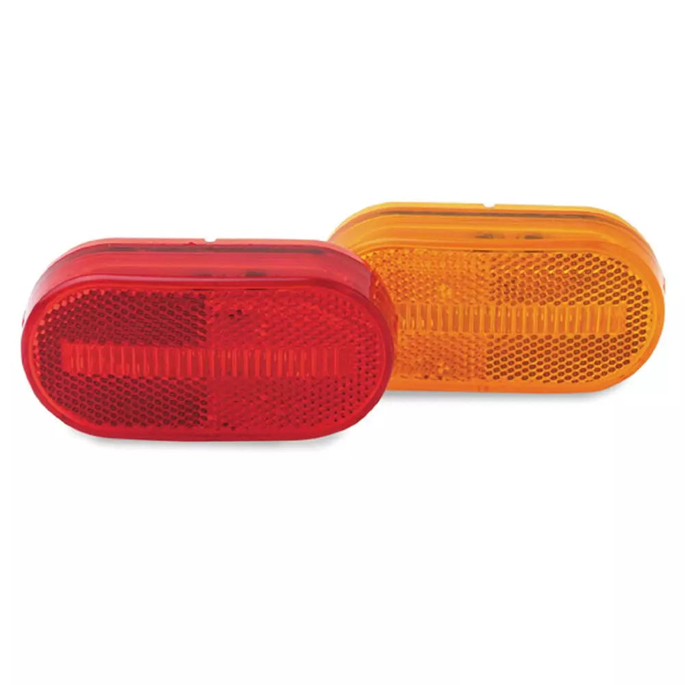 4" x 2" Oblong Marker Light, 4 LED, 2 Wire - EZ Truck Store