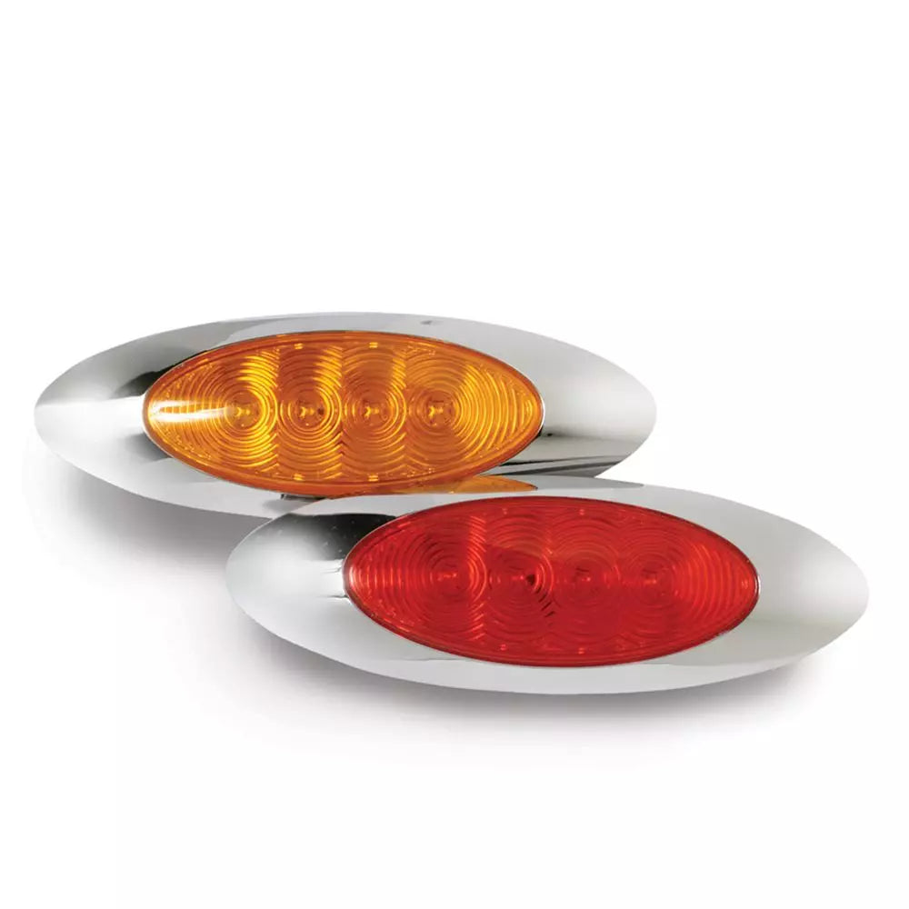 6.5" Oval LED Light, 4 LEDs – EZ Truck Store
