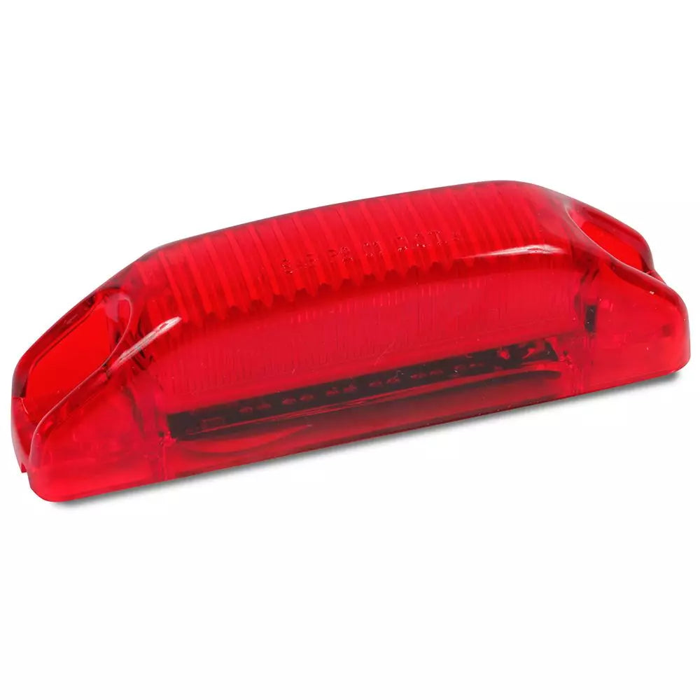 Sealed Red Rectangular Marker Light, 6 LEDs - EZ Truck Store