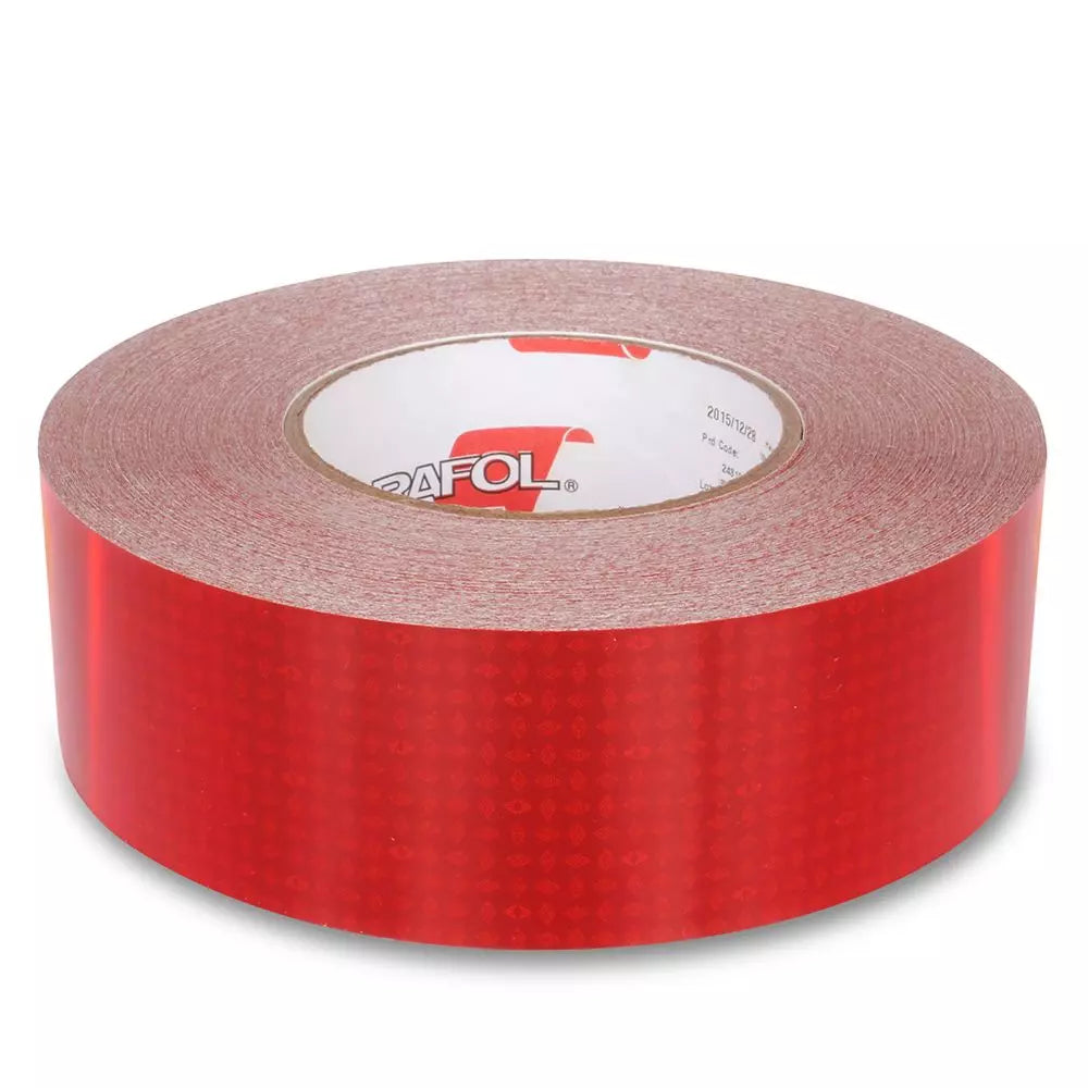 Solid Red Conspicuity Tape 2" X 30' Roll - EZ Truck Store