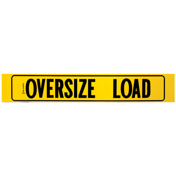 Wood Oversize Load Sign with Border – EZ Truck Store