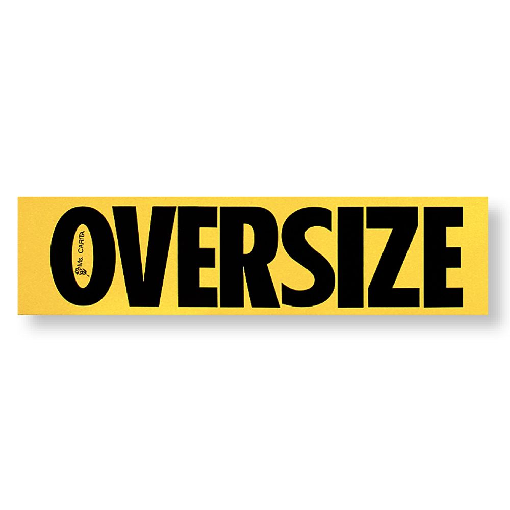 Wood Oversize Sign – Durable and Made in the USA - EZ Truck Store