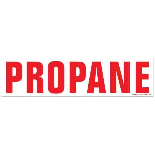 Propane Vinyl Decals – EZ Truck Store