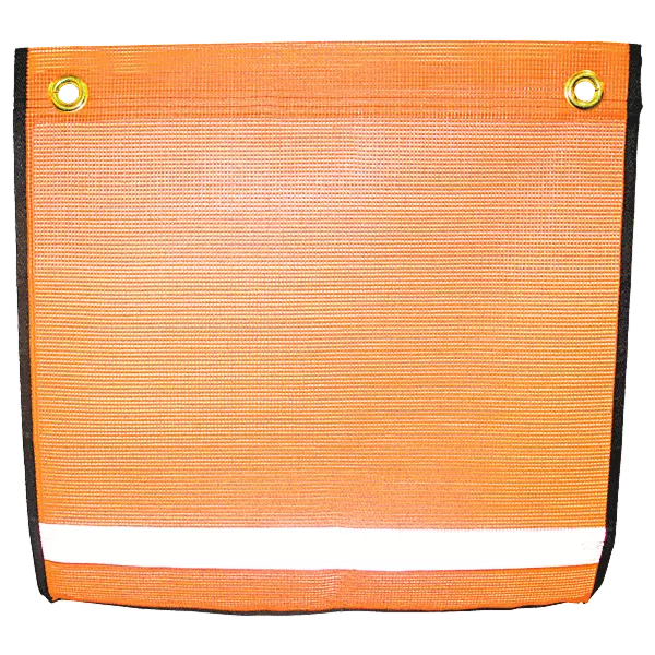 Reflective Mesh Orange Grommet Flag – EZ Truck Store