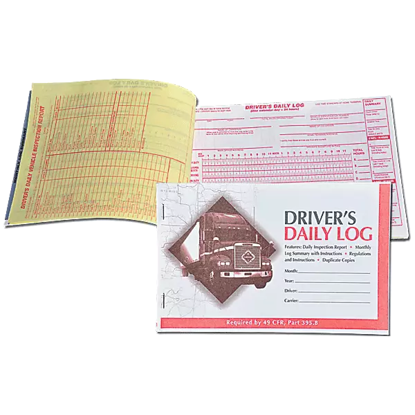 Drivers Daily Log Book - EZ Truck Store