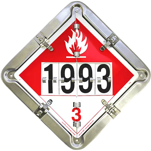 9 Panel Duo-Flip Numbered Placard – EZ Truck Store